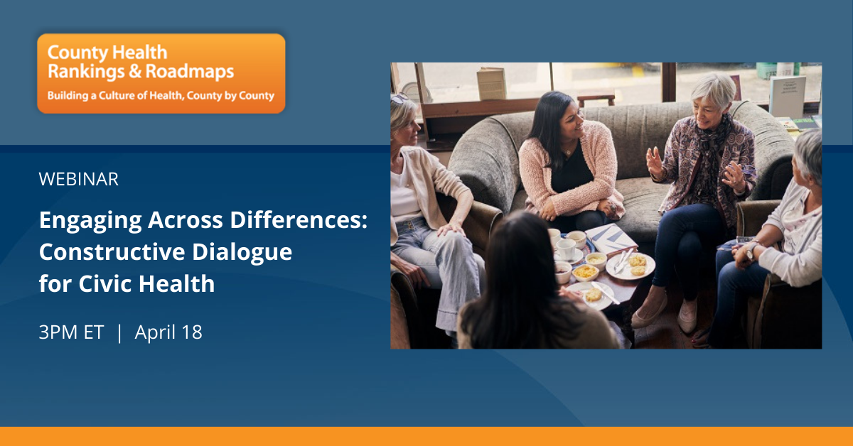 Engaging across differences: Constructive dialogue for civic health ...