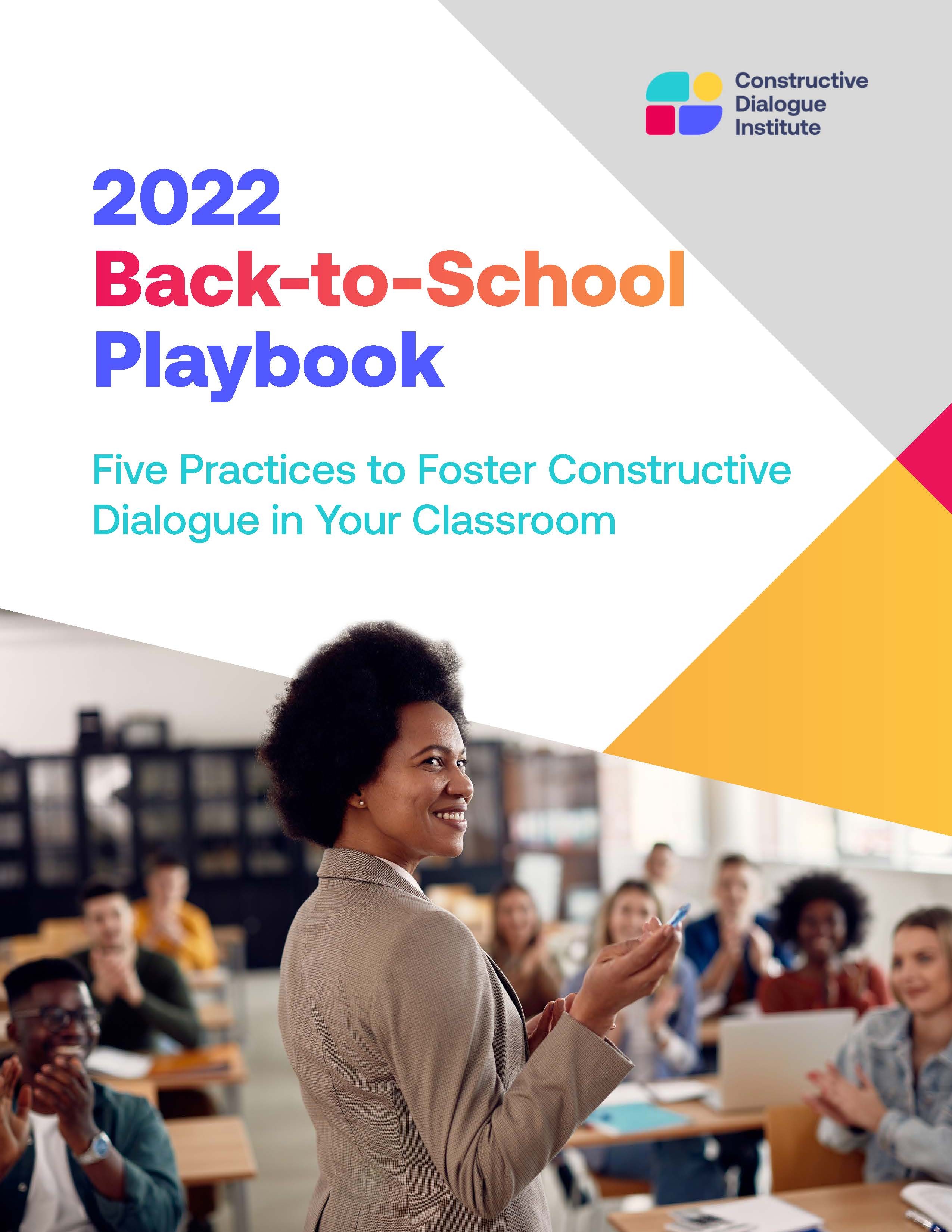 2022 Back-to-School Playbook: Five Practices to Foster Constructive ...